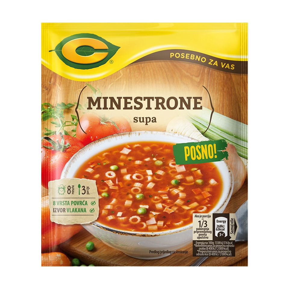 C | Supa Minestrone sa testeninom C 60g | Maxi
