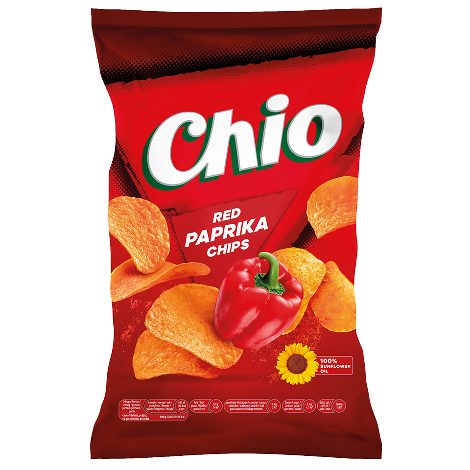 ATLANTIC BRANDS DOO | Cips Chio red paprika 140 gr | Maxi