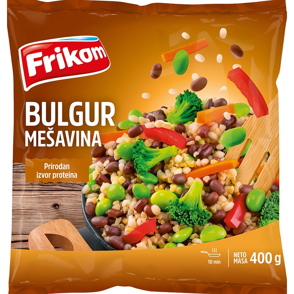 FRIKOM DOO FRIKOM DOO | Smrz.Bulgur mesavina Frikom 400g | Maxi