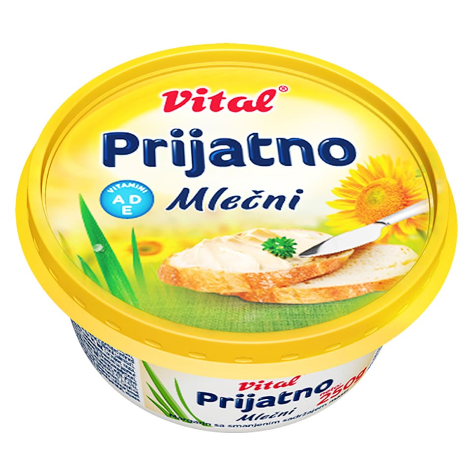 Vital | Margarin namazni Prijatno mlecni 250g | Maxi