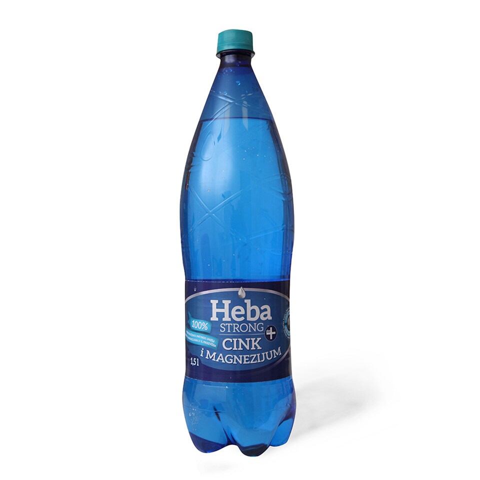 Heba | Voda gazirana sa cinkom i mg Heba 1,5L | Maxi