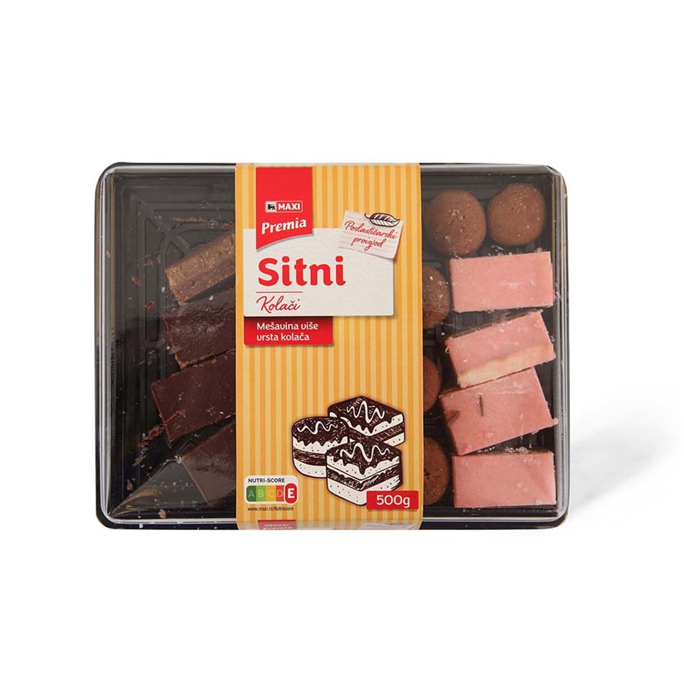 Maxi | Sitni kolaci Premia 500g | Maxi