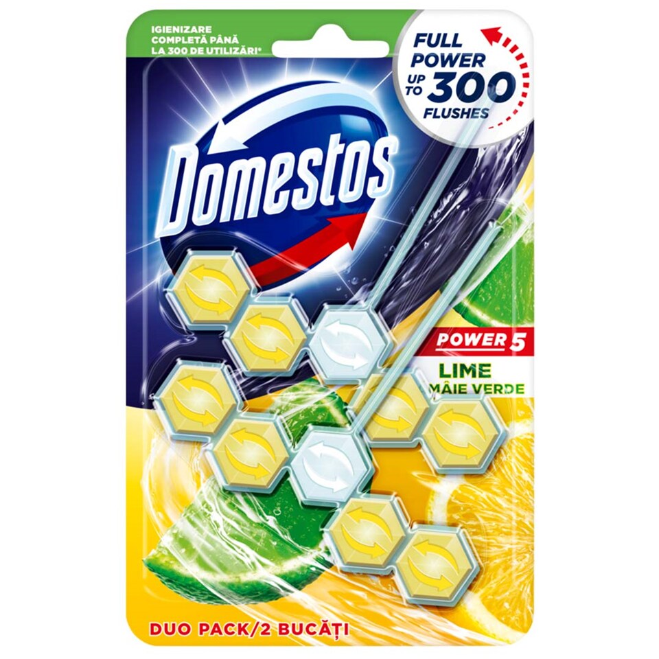 Domestos | Domestos rb Power 5 lime 2X55g | Maxi