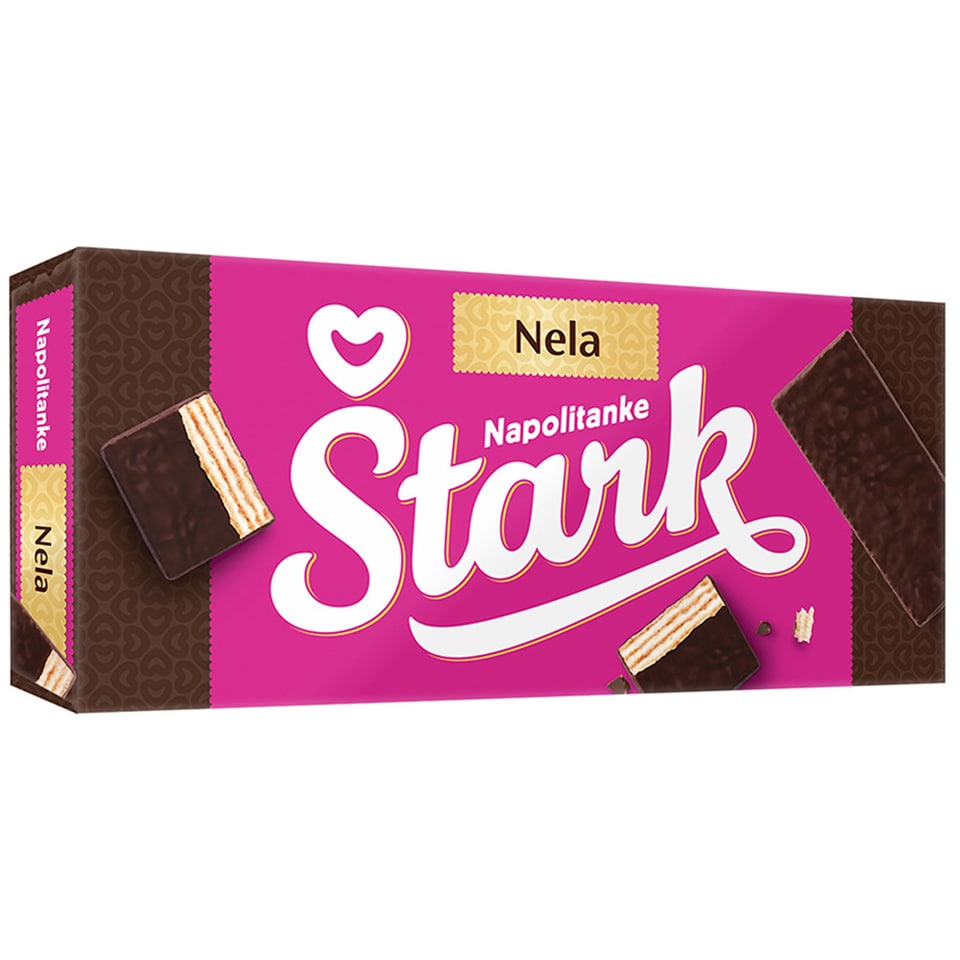 Stark | Napolitanka Nela sa mlecnim kremom 132g | Maxi