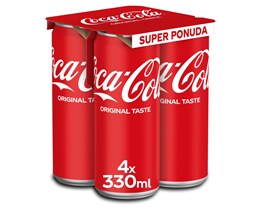 Coca Cola | Coca Cola multipack fol 4x0.33l CAN | Maxi