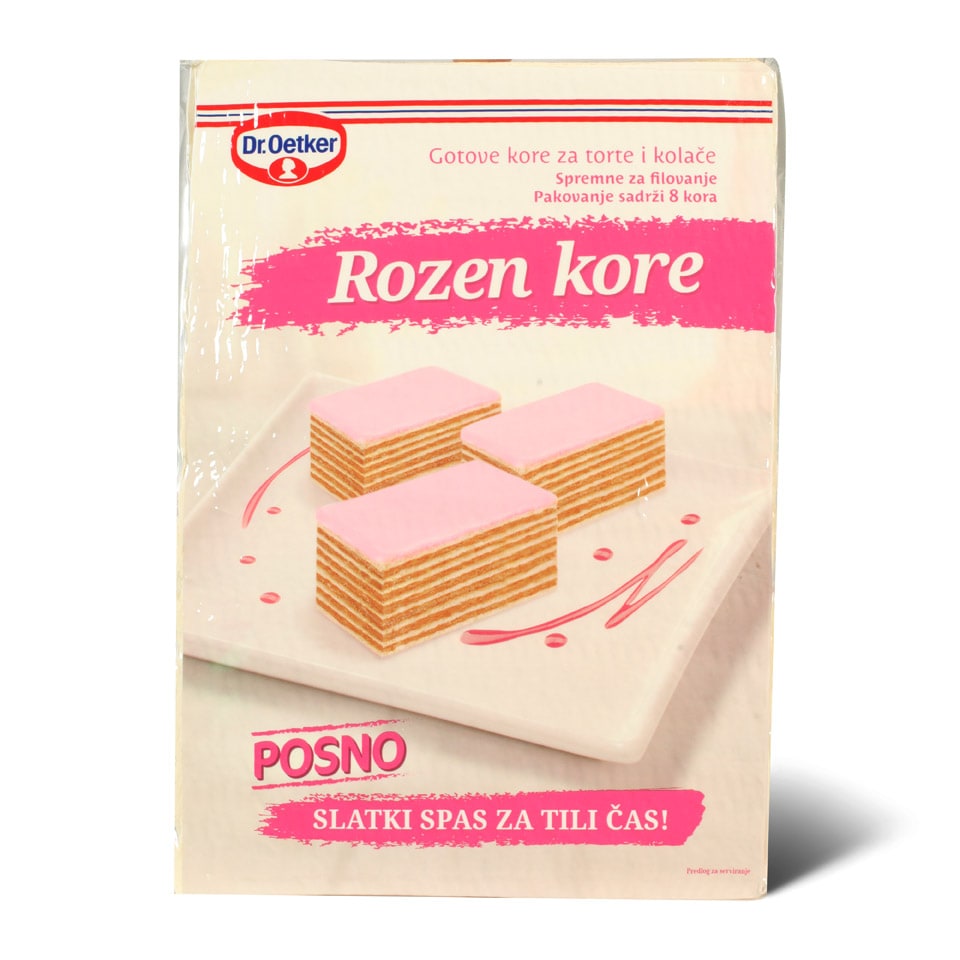 Dr Oetker | Rozen kore Dr Oetker 430g | Maxi