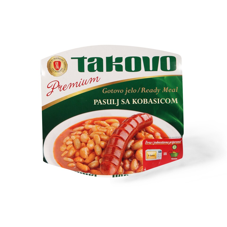Takovo | Pasulj sa kobasicom Takovo 290g | Maxi