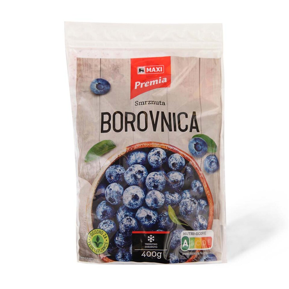 Maxi | Smrznuta borovnica Premia 400g | Maxi