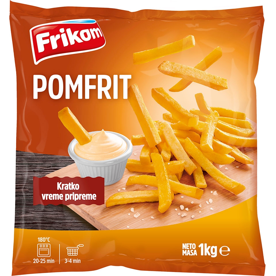 Frikom | Smrznuti pomfrit Frikom 1kg | Maxi