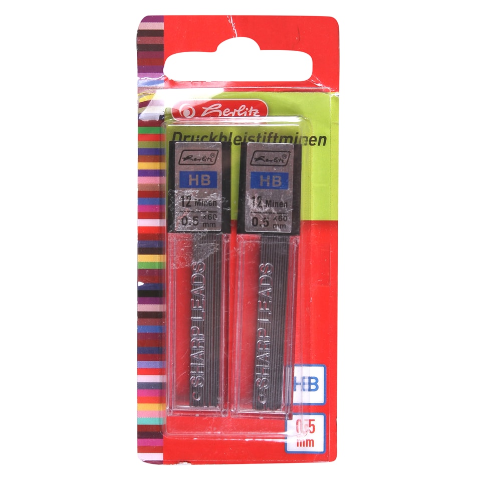 Herlitz | Mine za tehnicku olovku HB Herlitz 0.5mm | Maxi