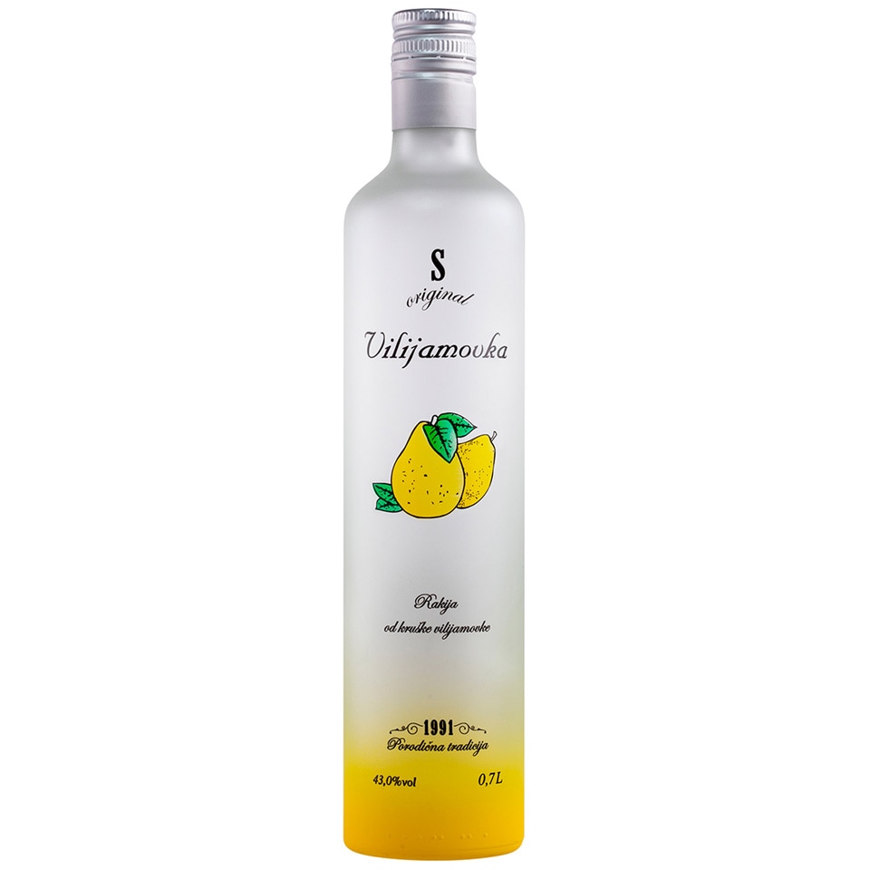 Simex | Rakija Viljamovka 43% Simex 0,7l | Maxi