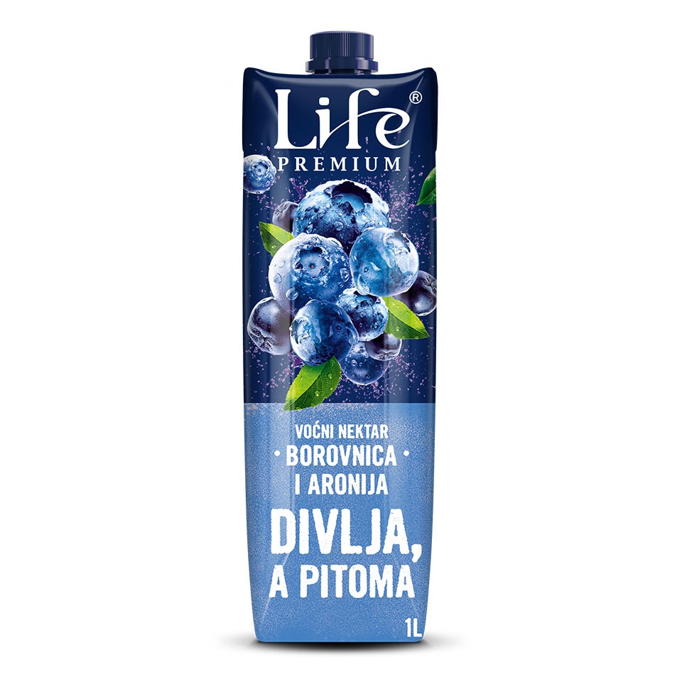 Nectar Life | Sok borovnica Nectar Life 1l | Maxi