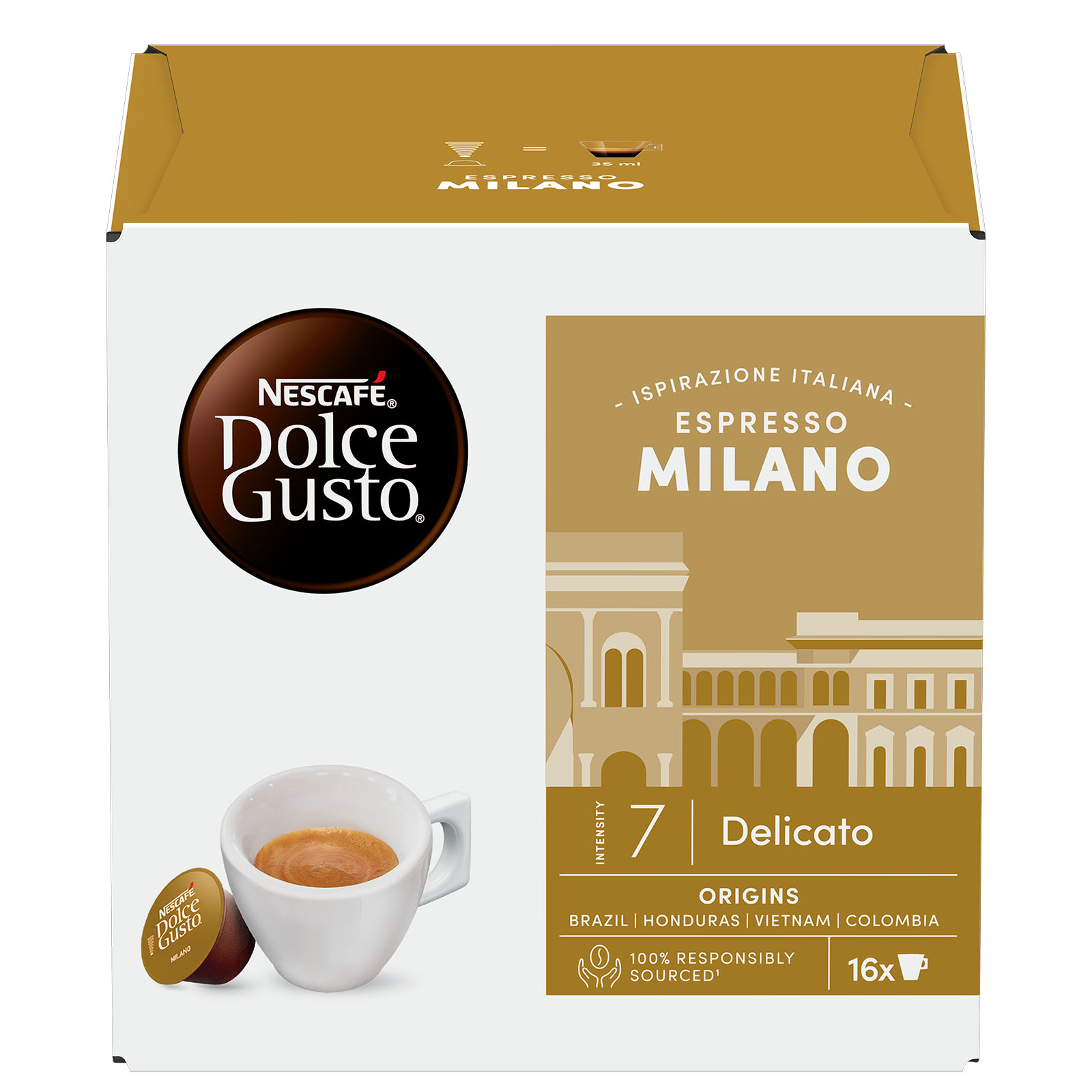 Dolce Gusto | Kafa Dolce Gusto Milano Nescafe 99,2g | Maxi
