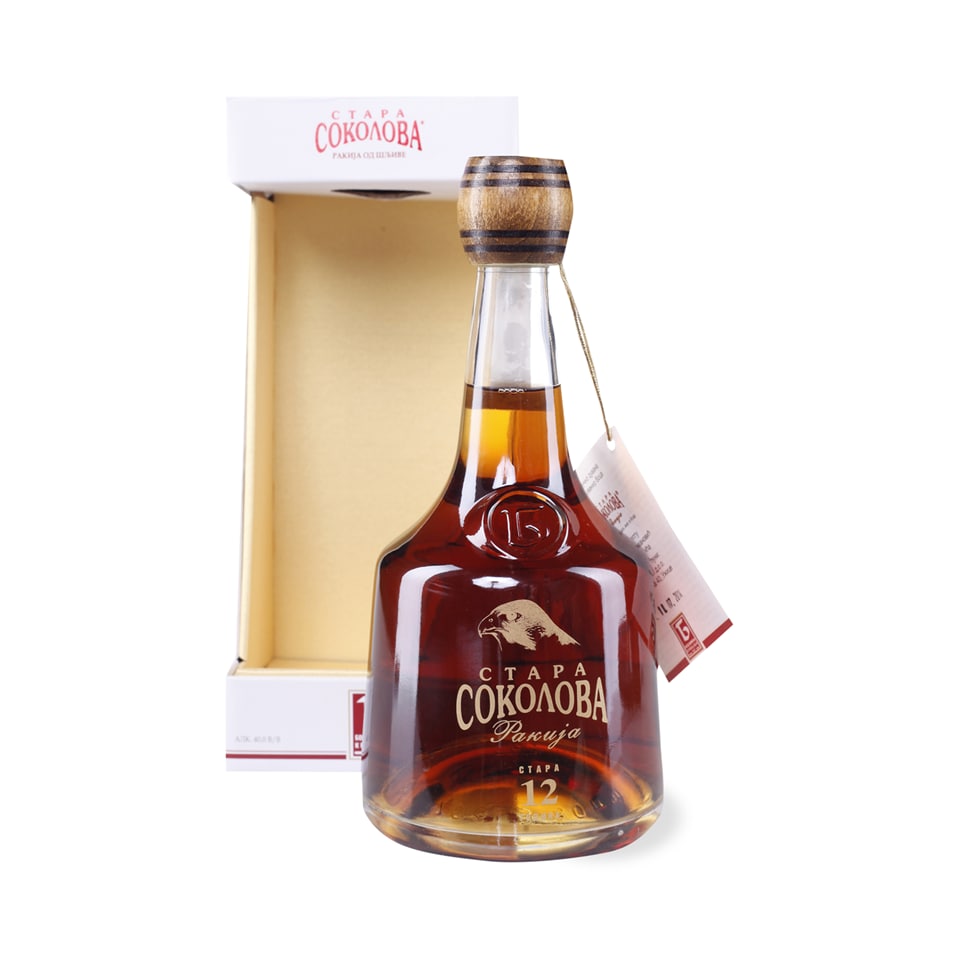 Stara Sokolova | Rakija sljiv.12god.Stara Sokol./kut.0,7l | Maxi