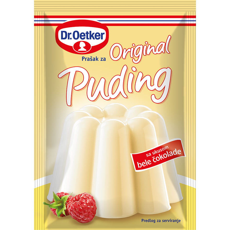 Dr Oetker | Puding bela cokolada Dr.Oetker 38g | Maxi