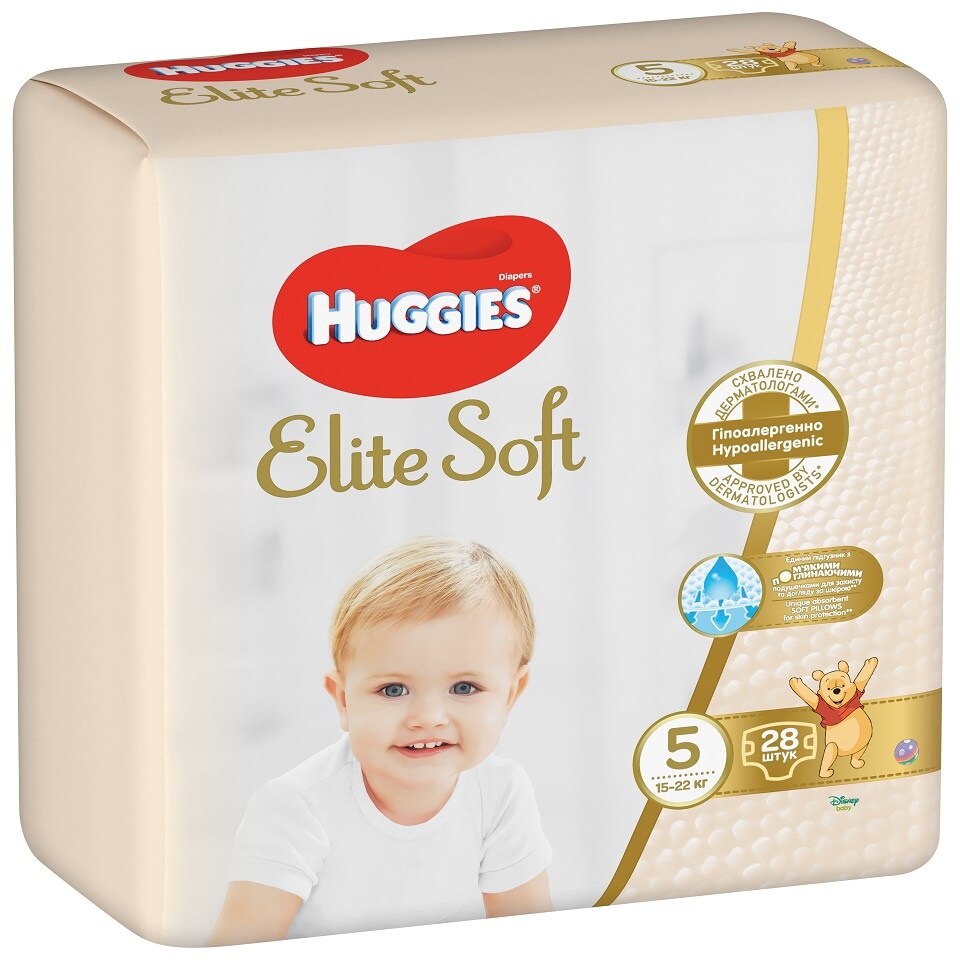 Huggies | Pelene Huggies ESoft (5) Jumbo 28 kom. | Maxi