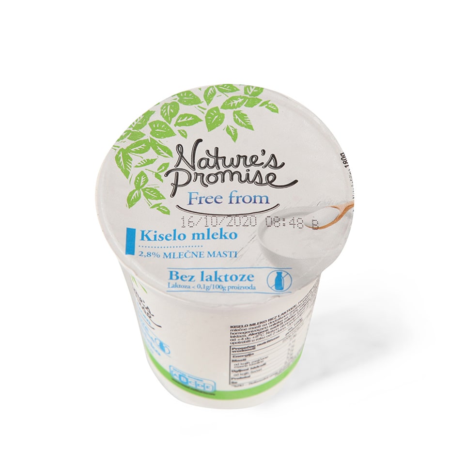 Nature¿s Promise | Kis. mleko bez lak. 2,8%mm 180g NP | Maxi