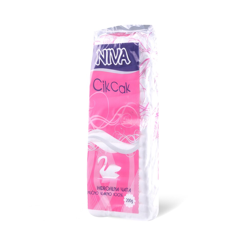 Niva | Vata Niva Cik Cak 100% 200g | Maxi