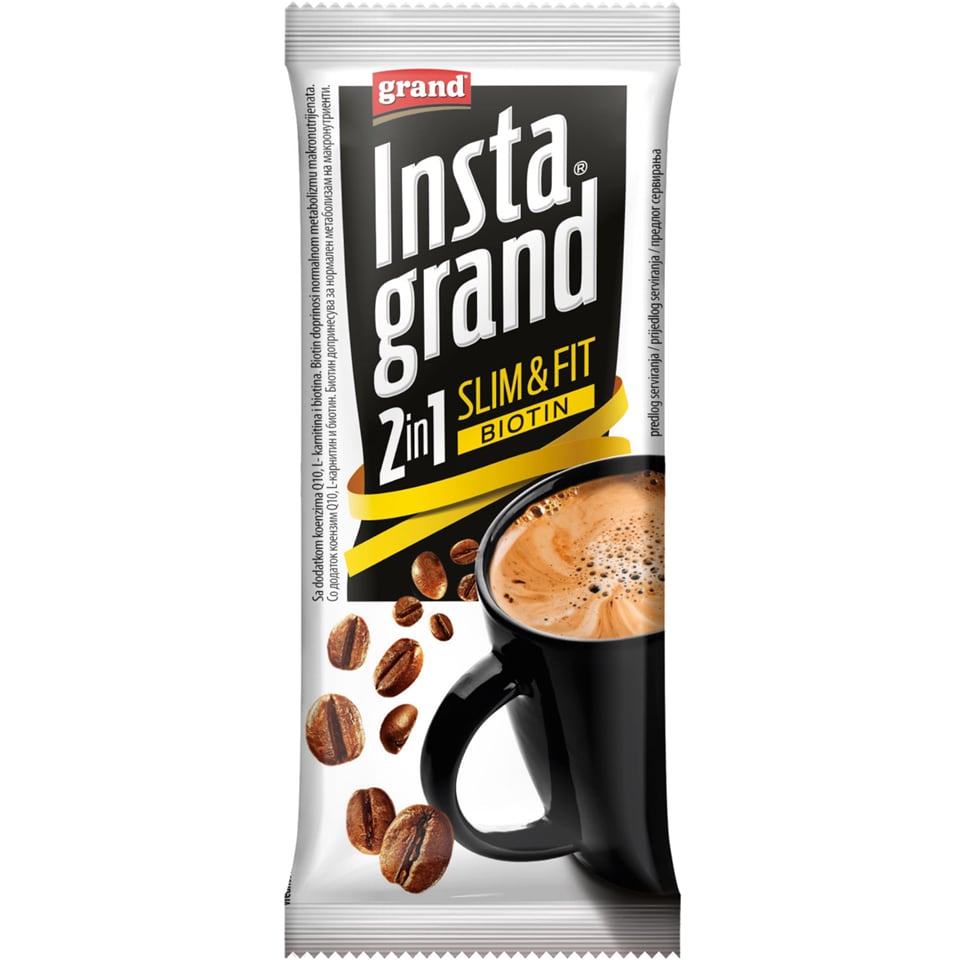 Grand | Kafa Slim&Fit 2in1Grand 12.5g | Maxi