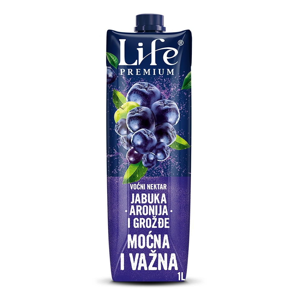 Nectar Life | Sok aronija vit.C Life 1l | Maxi