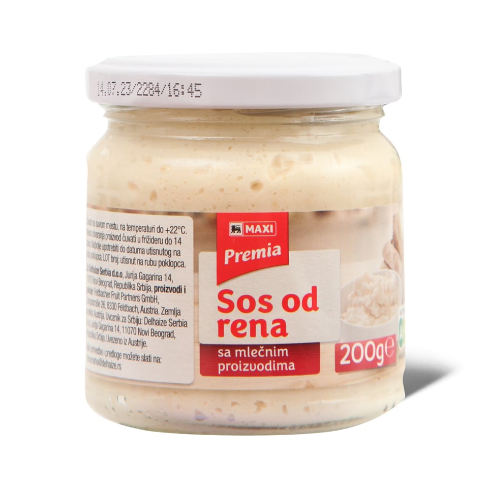 Maxi | Sos od rena sa mlec. prot. Maxi 200g | Maxi