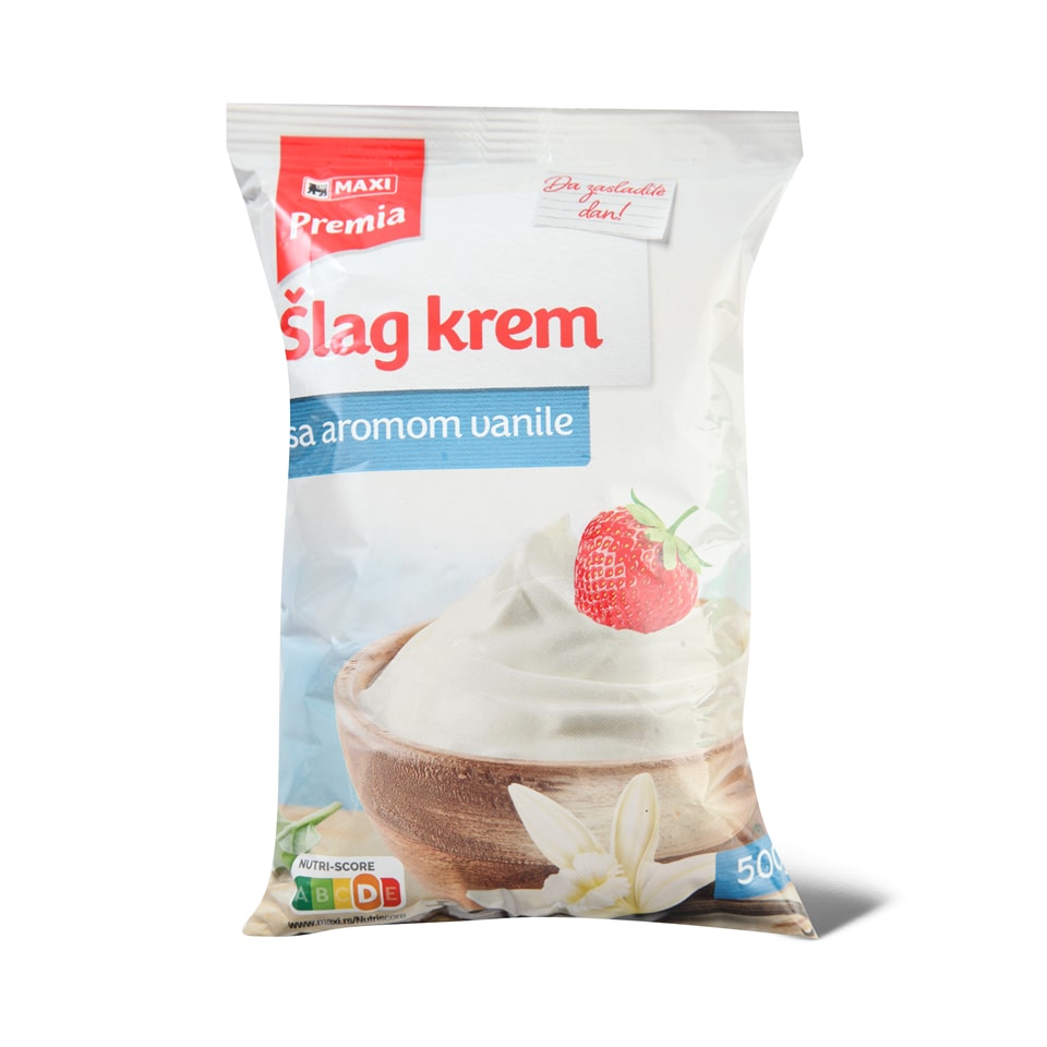 Maxi | Slag krem aroma vanile 500g | Maxi