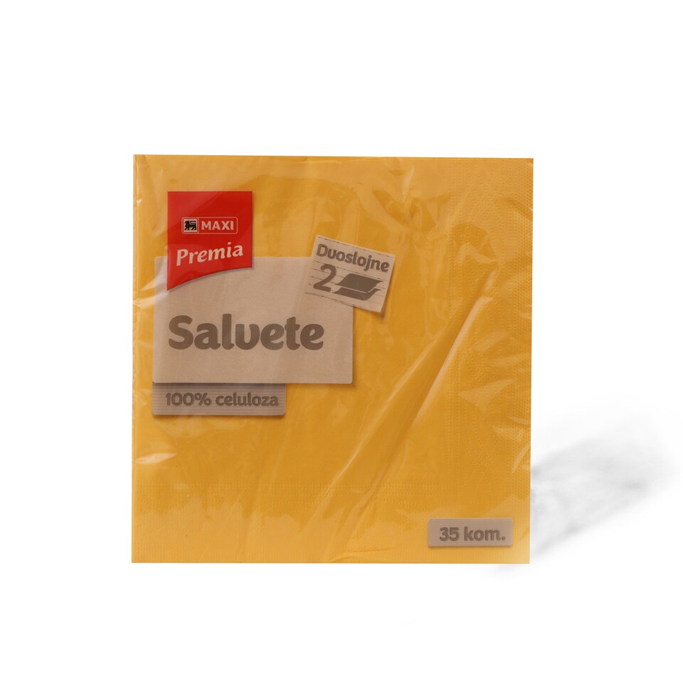 Maxi | Salvete zute Maxi 2sl.35/1 | Maxi