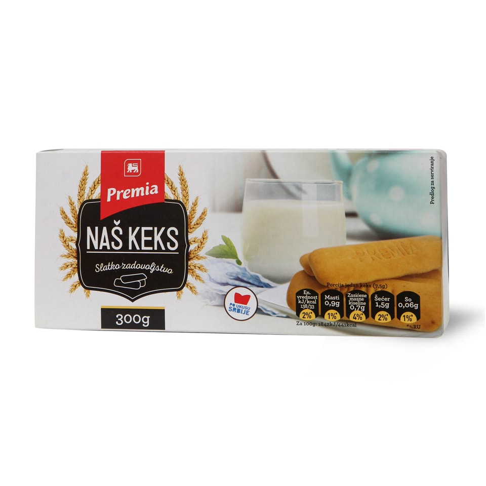Premia | Nas Keks Premia 300g | Maxi