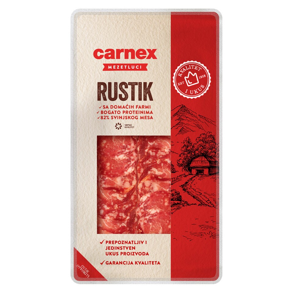 Carnex | Rustik slice Carnex 100g | Maxi