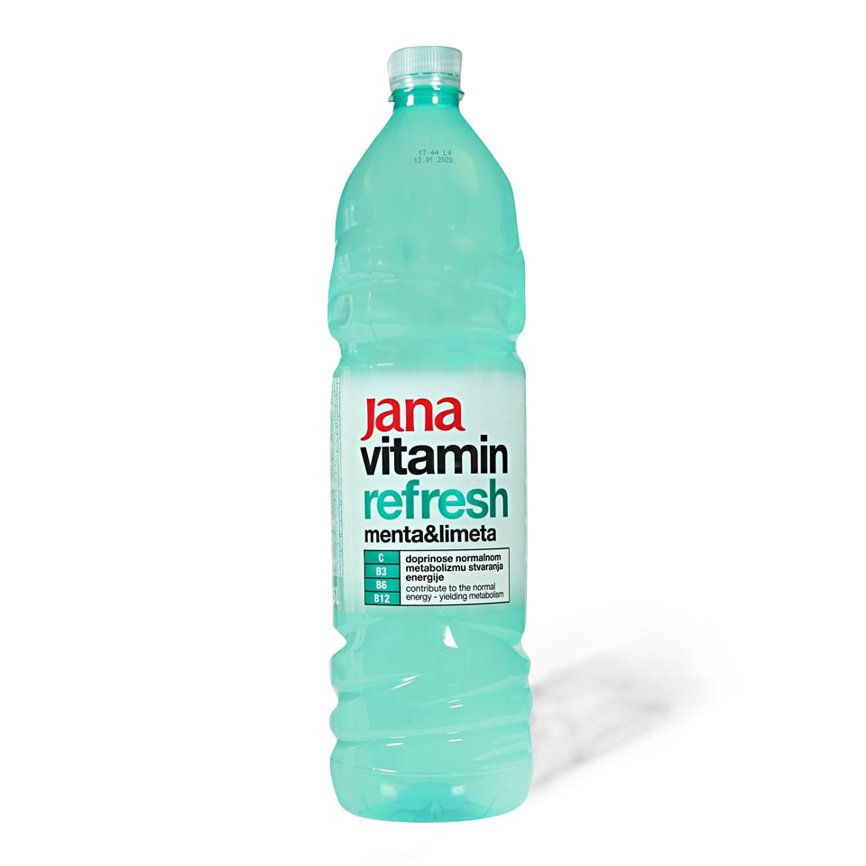 Jana Vitamin | Min.voda vit.Refresh menta lim.Jana 1,5l | Maxi