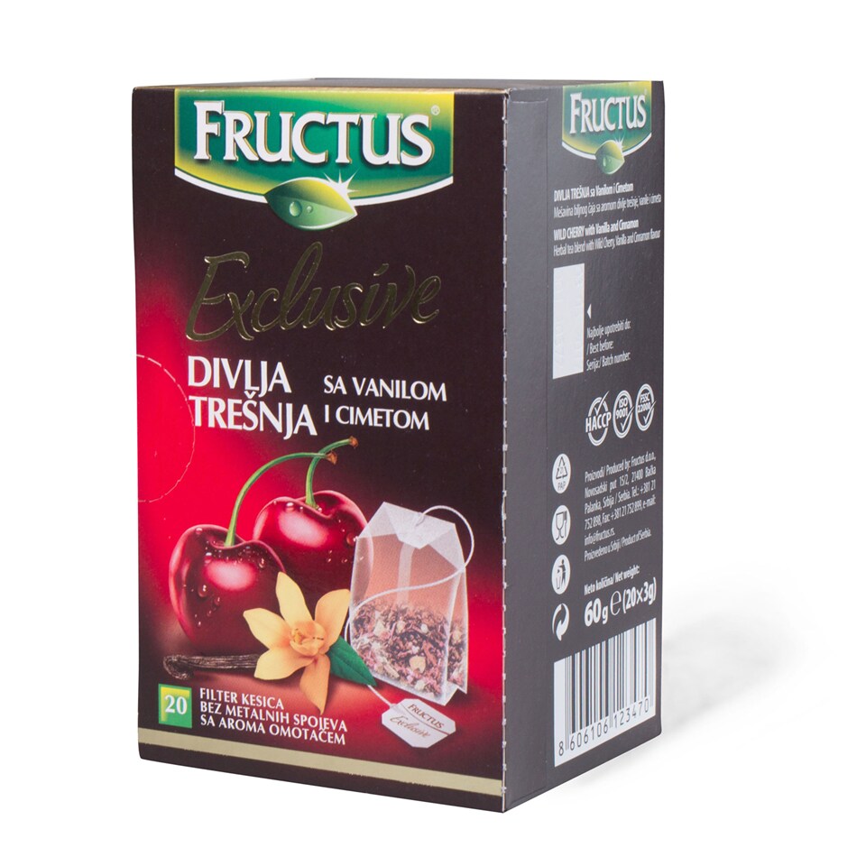 Fructus | Caj divlja tres.sa van.&cim.Fructus 60g | Maxi
