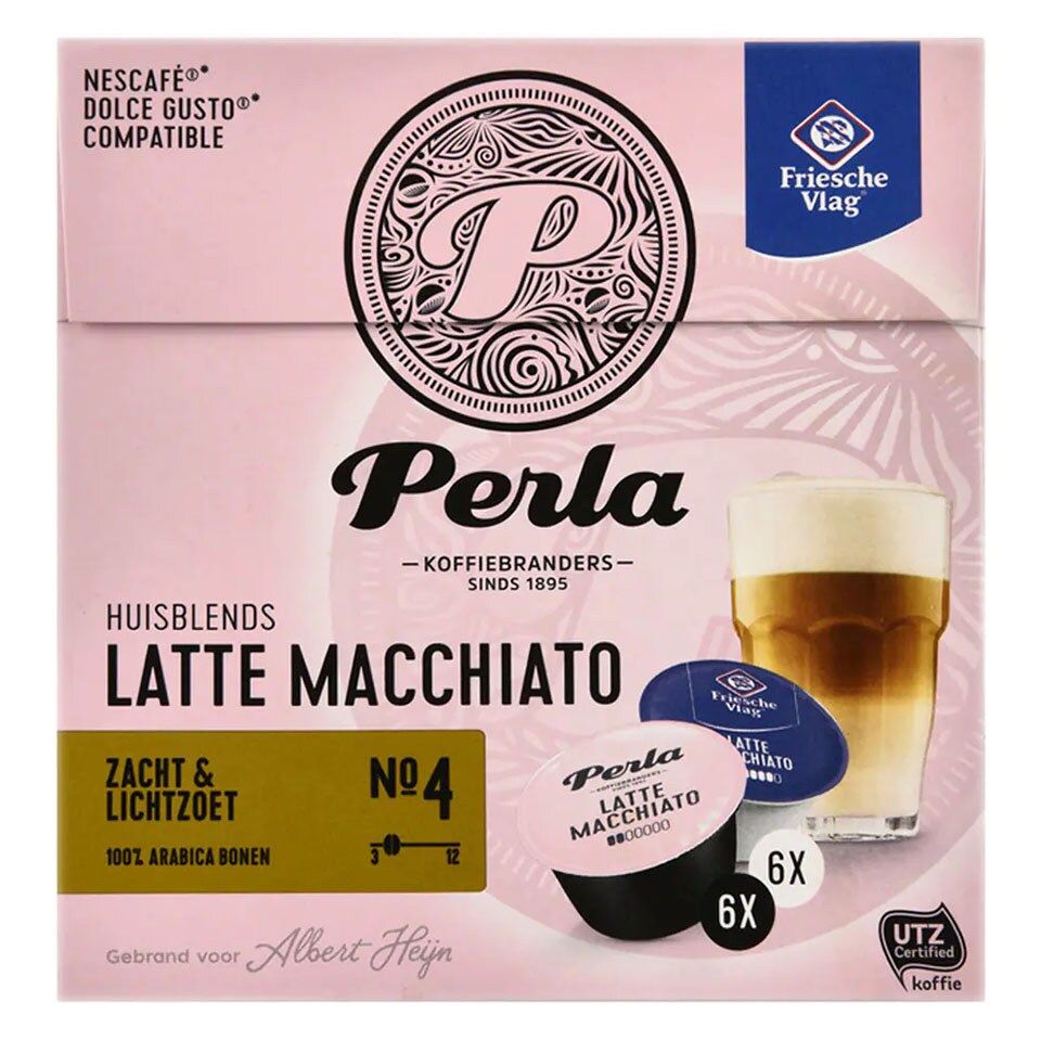 Perla | Kafa DG Latte Macchiato Perla 120g | Maxi
