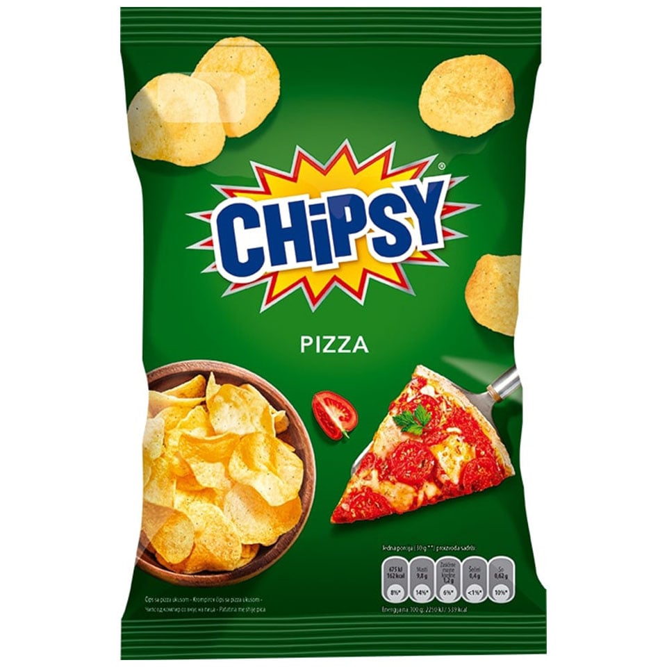 Chipsy | Cips pizza Chipsy 60g | Maxi