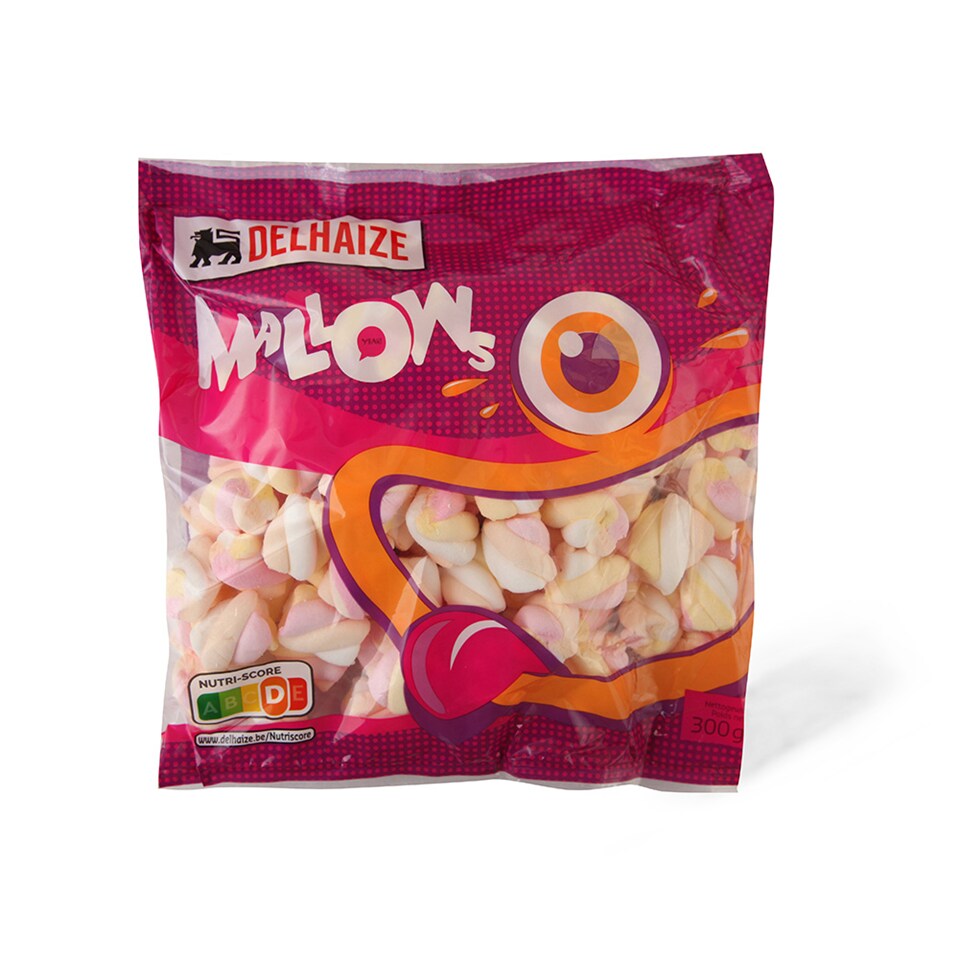 DLL | Bombone penaste Marshmall twist 300g | Maxi