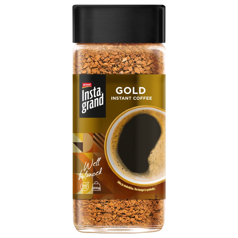 Grand | Kafa instant gold Grand 200g | Maxi