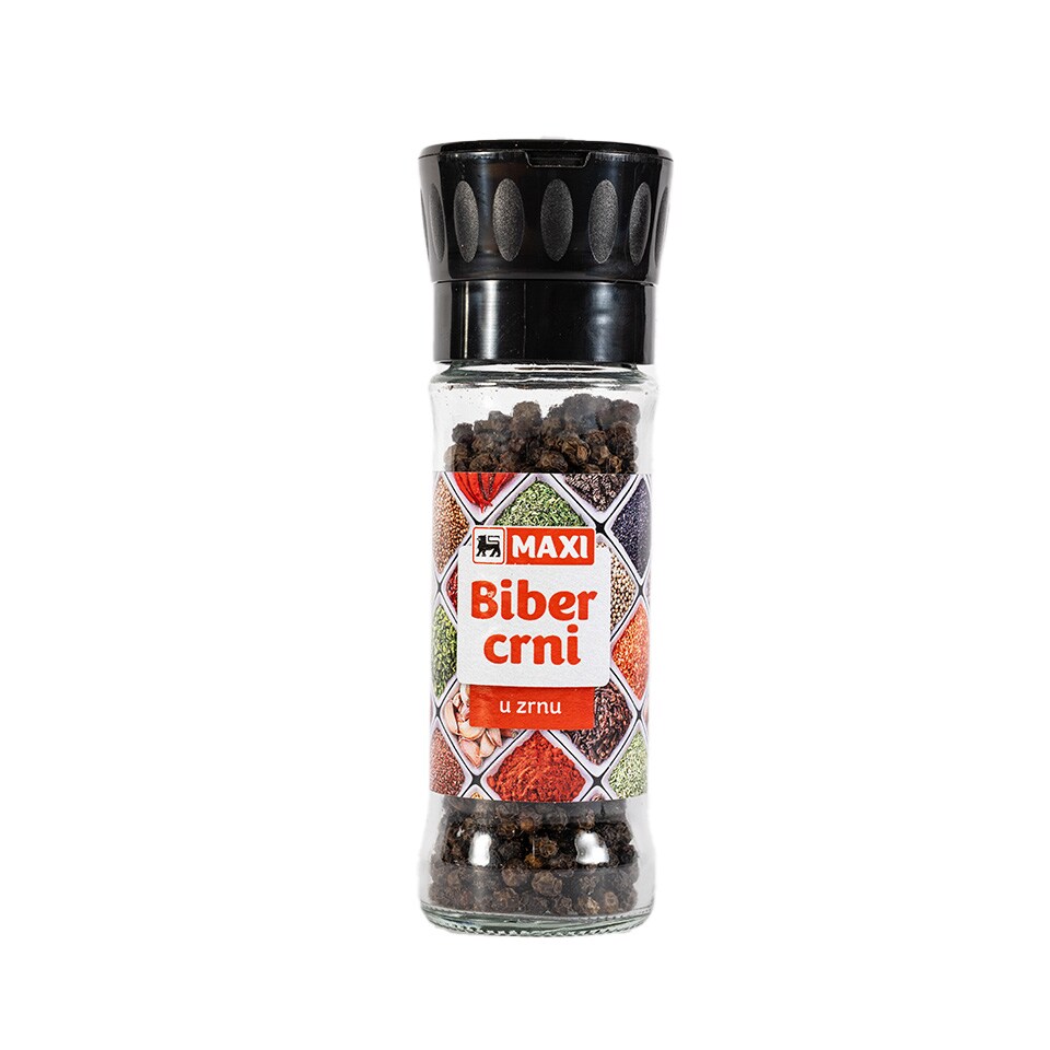 Maxi | Crni biber u zrnu mlin Maxi 47g | Maxi
