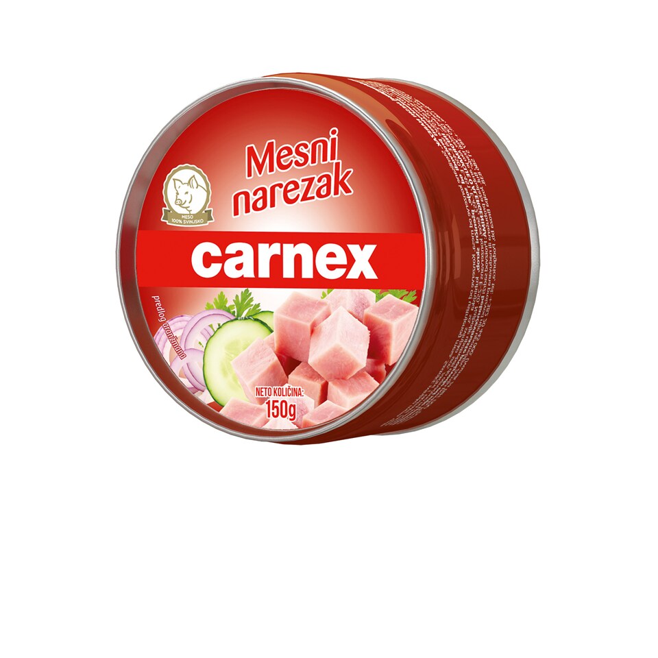 Carnex | Mesni narezak Carnex limenka 150g | Maxi