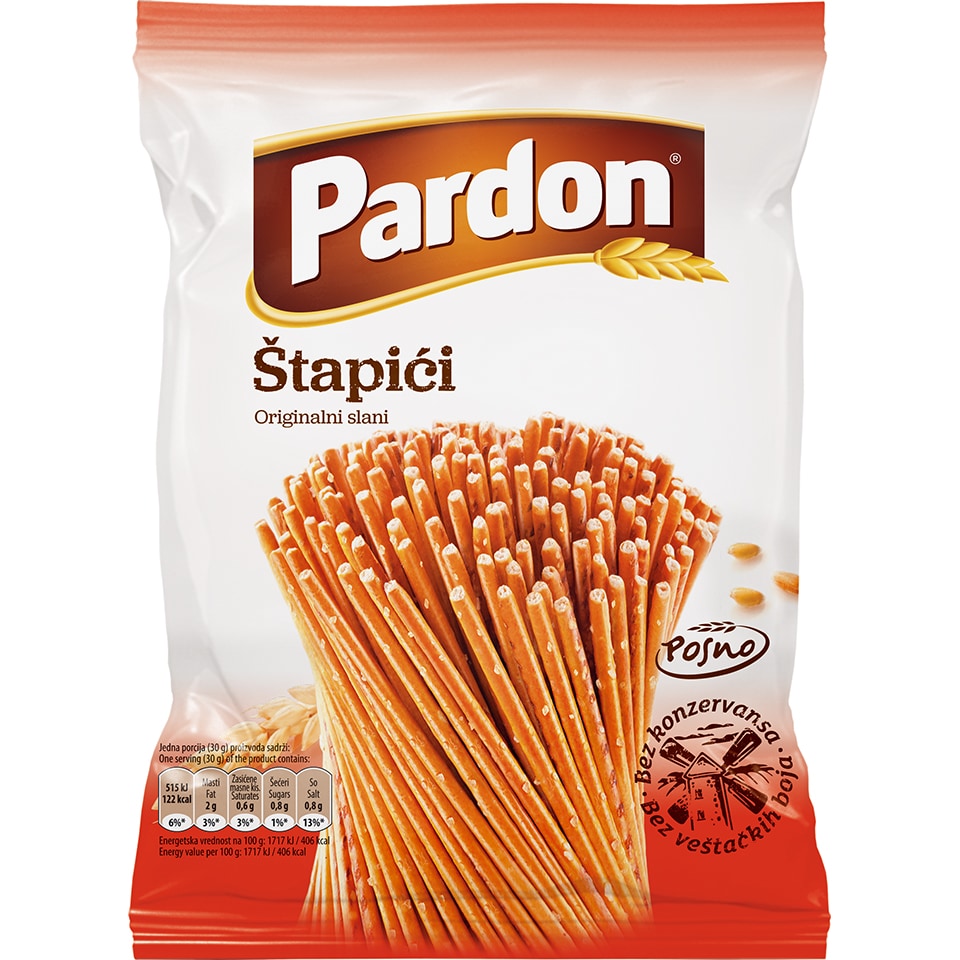 Pardon | Slani stapici Pardon 95g | Maxi