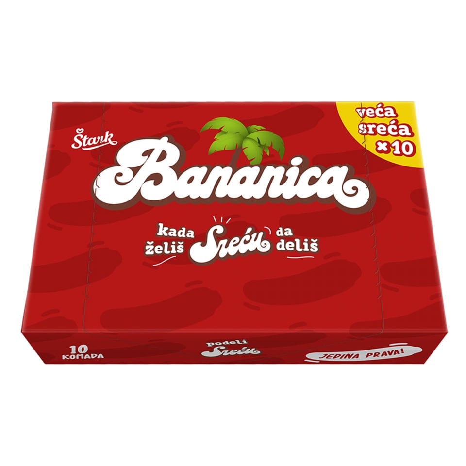 Stark | Cokoladna bananica Stark 250g | Maxi