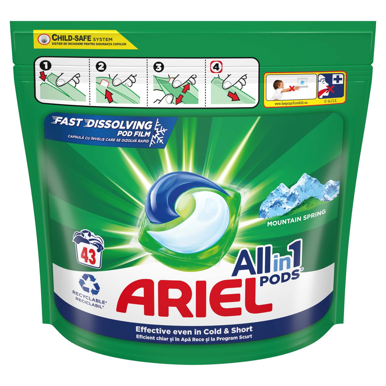 Ariel | Ariel MS PODS kapsule 43w | Maxi