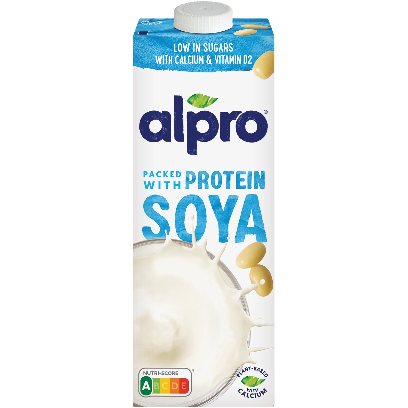 Alpro | Mleko natural sa kalcijum.Alpro Soya 1L | Maxi
