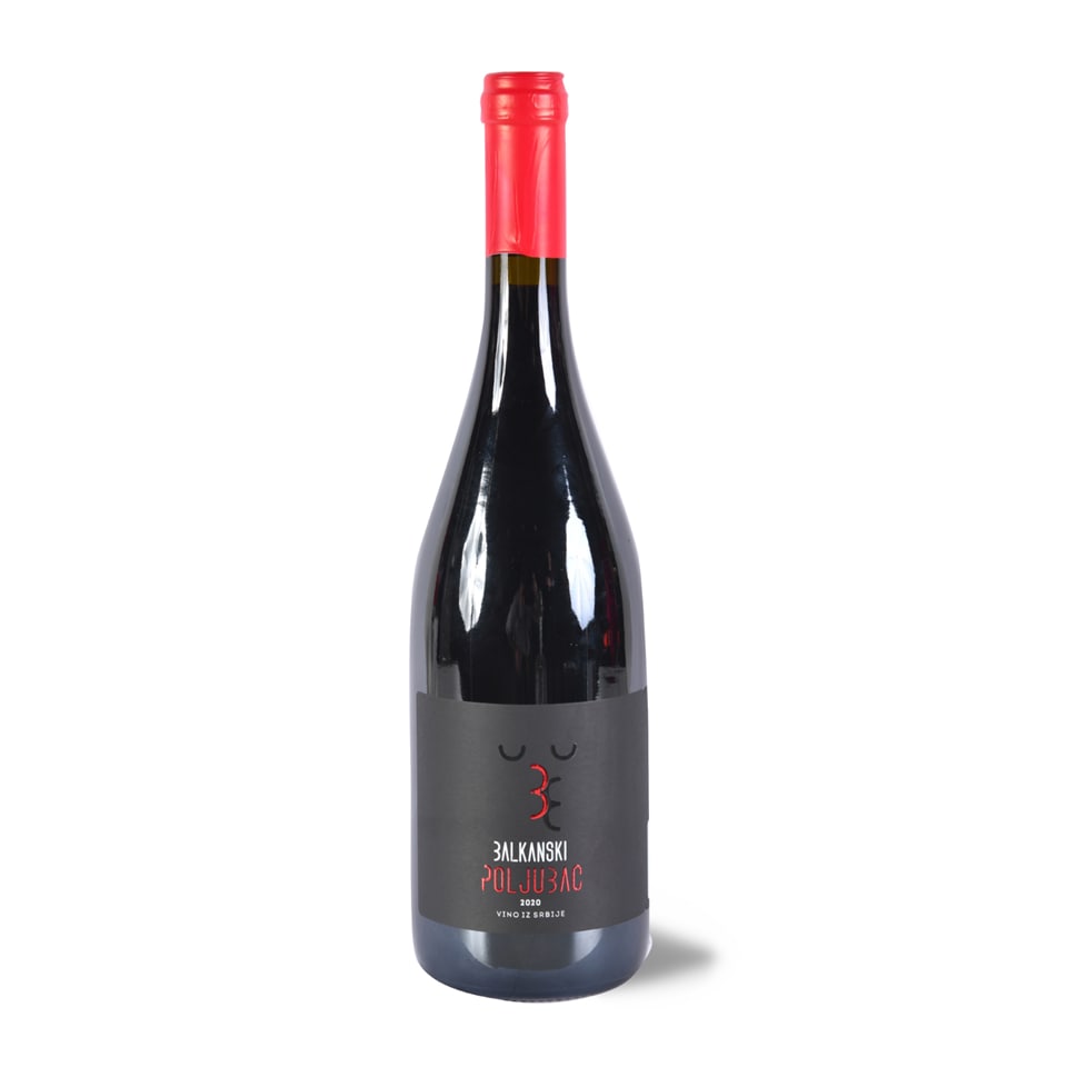 Posebna ponuda | Vino crveno Balkanski poljubac 0,75l | Maxi