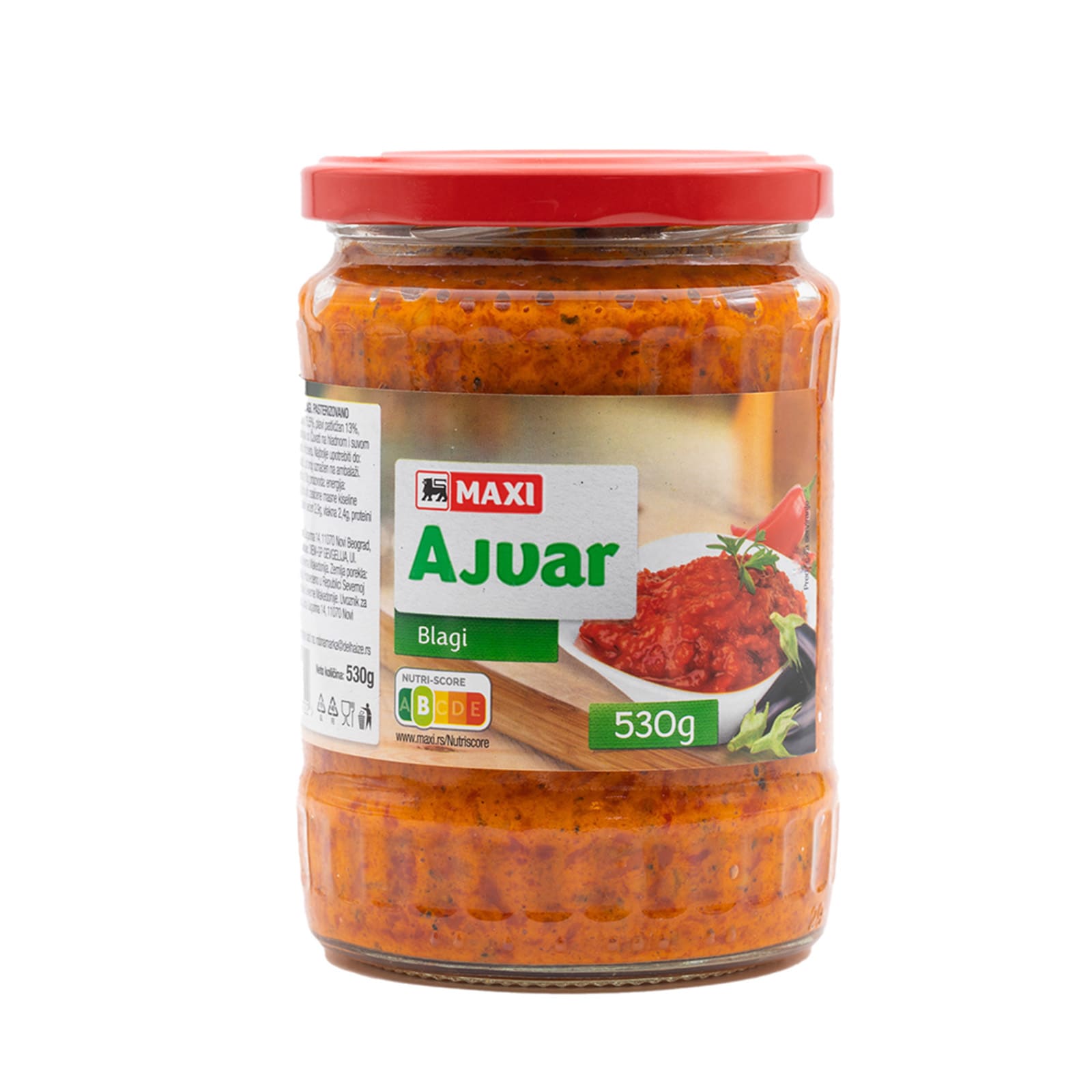 Maxi | Ajvar blagi Maxi 530g | Maxi