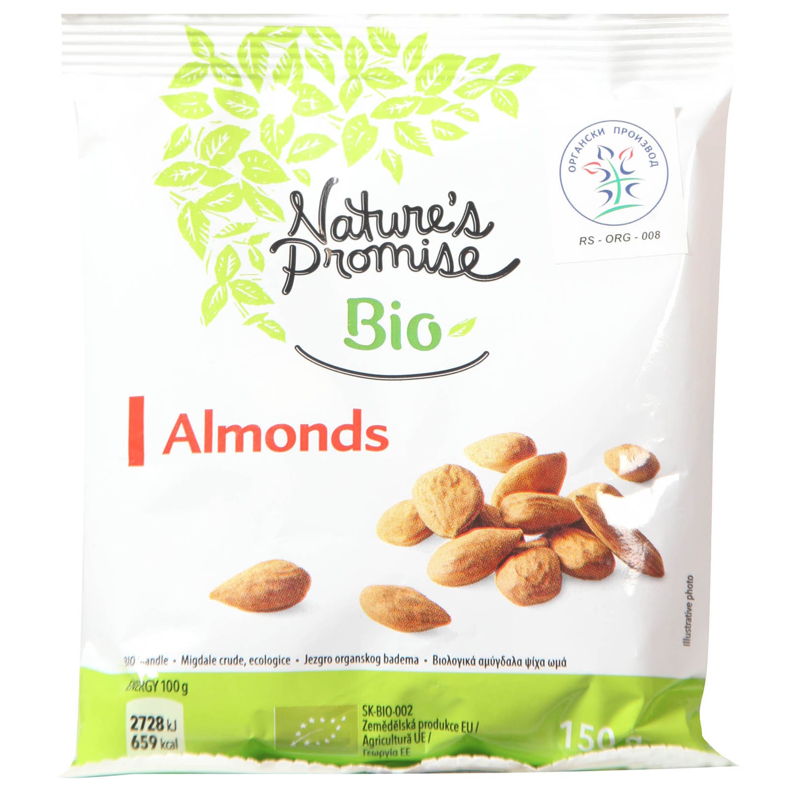 Nature¿s Promise | Badem Nature's Promise BIO 150g | Maxi