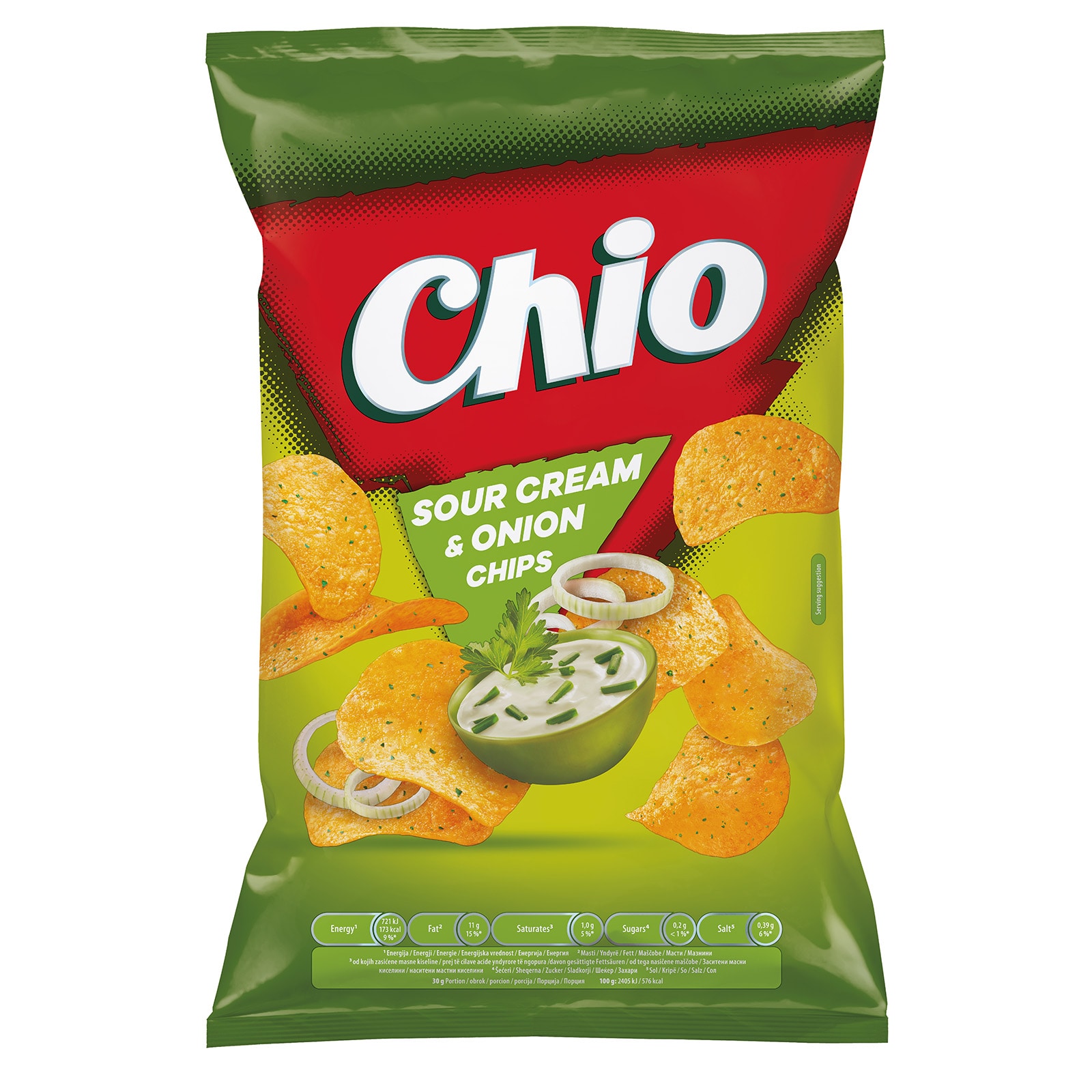 ATLANTIC BRANDS DOO | Cips Chio sour cream 80g | Maxi