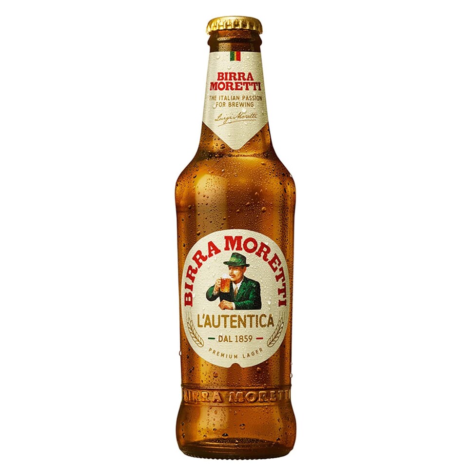 Birra Moretti | Pivo svetlo Birra Moretti 0.33l NRGB | Maxi