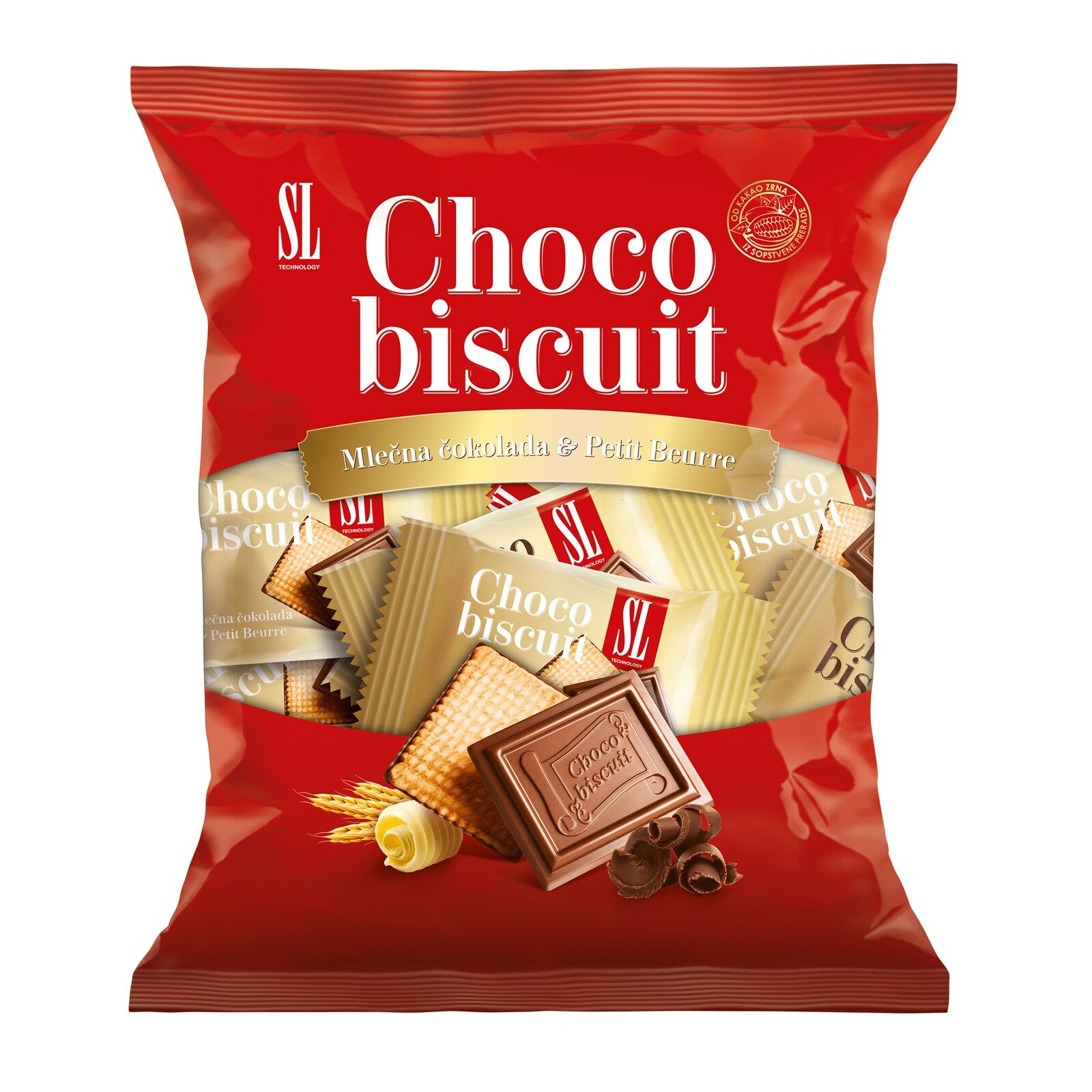 Swisslion | Keks SL Choco biscuit Swisslion 240g | Maxi