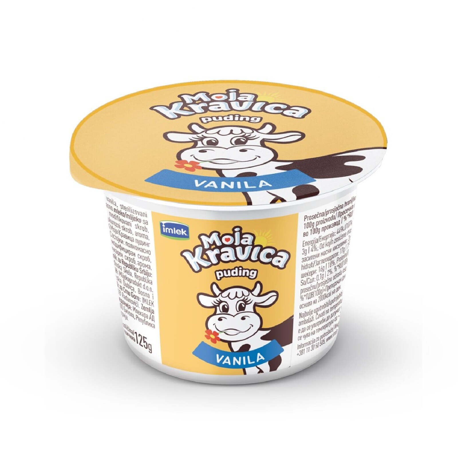 Moja kravica | Puding van.Moja kravica 125g | Maxi