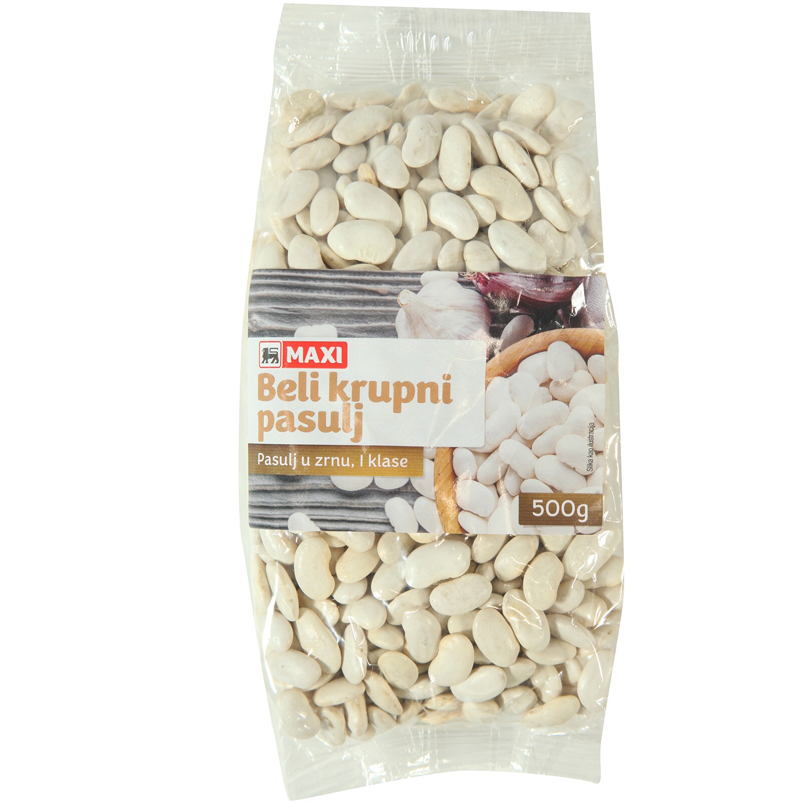 Maxi | Beli krupni pasulj Maxi 500g | Maxi