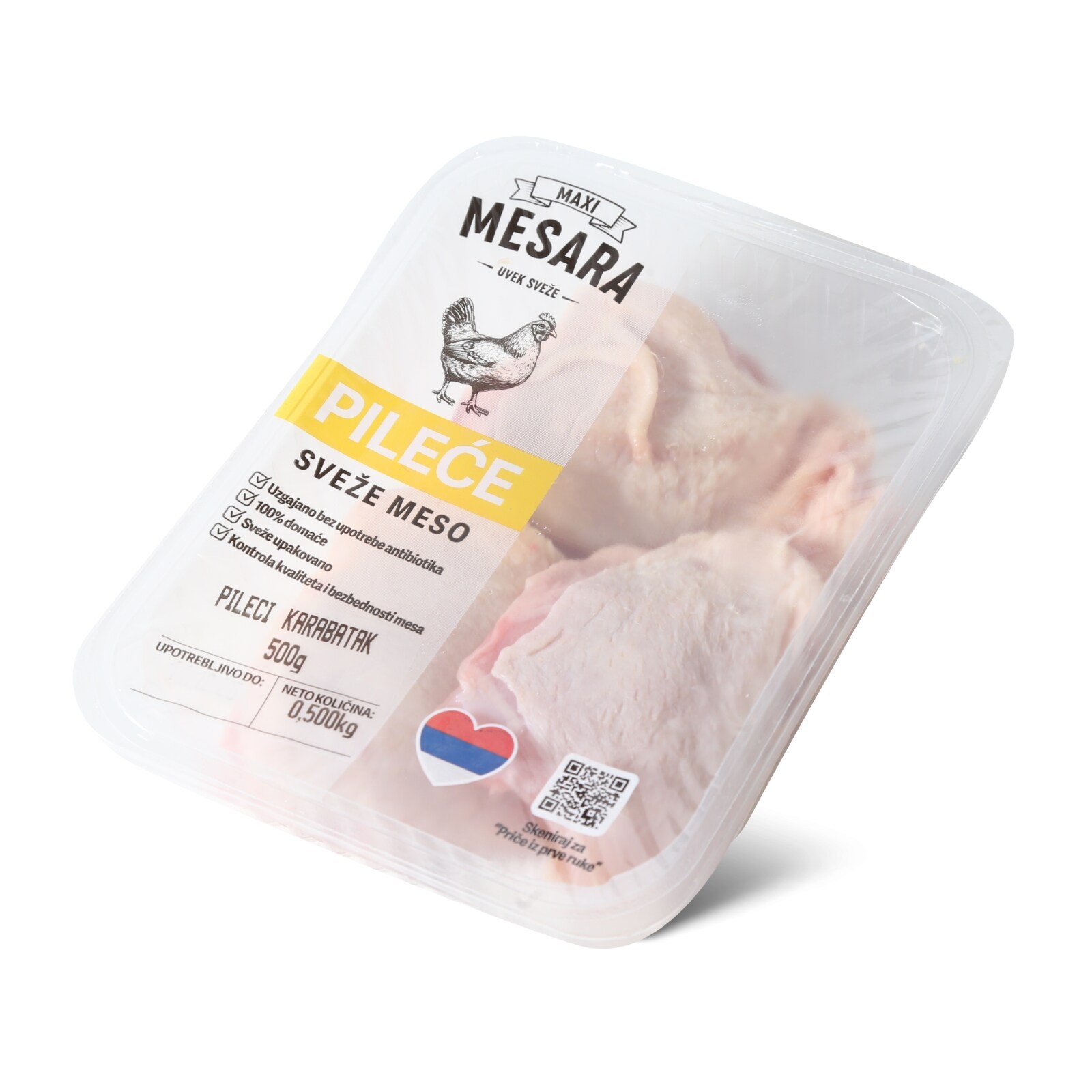 Maxi Mesara | Pileci karabatak 500g | Maxi
